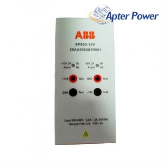 China ABB SPS03-15V 2VAA008281R001 Power Supply Module,ABB SPS03-15V 2VAA008281R001 Power Supply ...